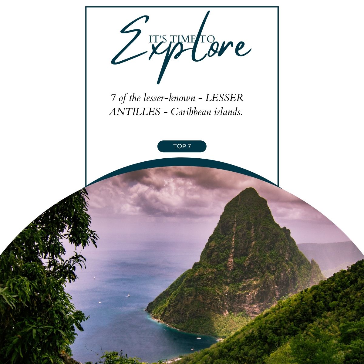 7 of the lesser-known – LESSER ANTILLES – Caribbean islands. – Opulent ...